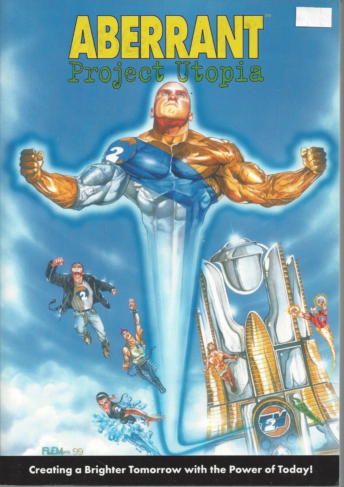 Aberrant RPG Project Utopia SC NEW OOP White Wolf WW 8504 | eBay