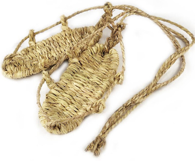Japanese Waraji Traditional Samurai Bushi Rice straw Sandal Cosplay ...