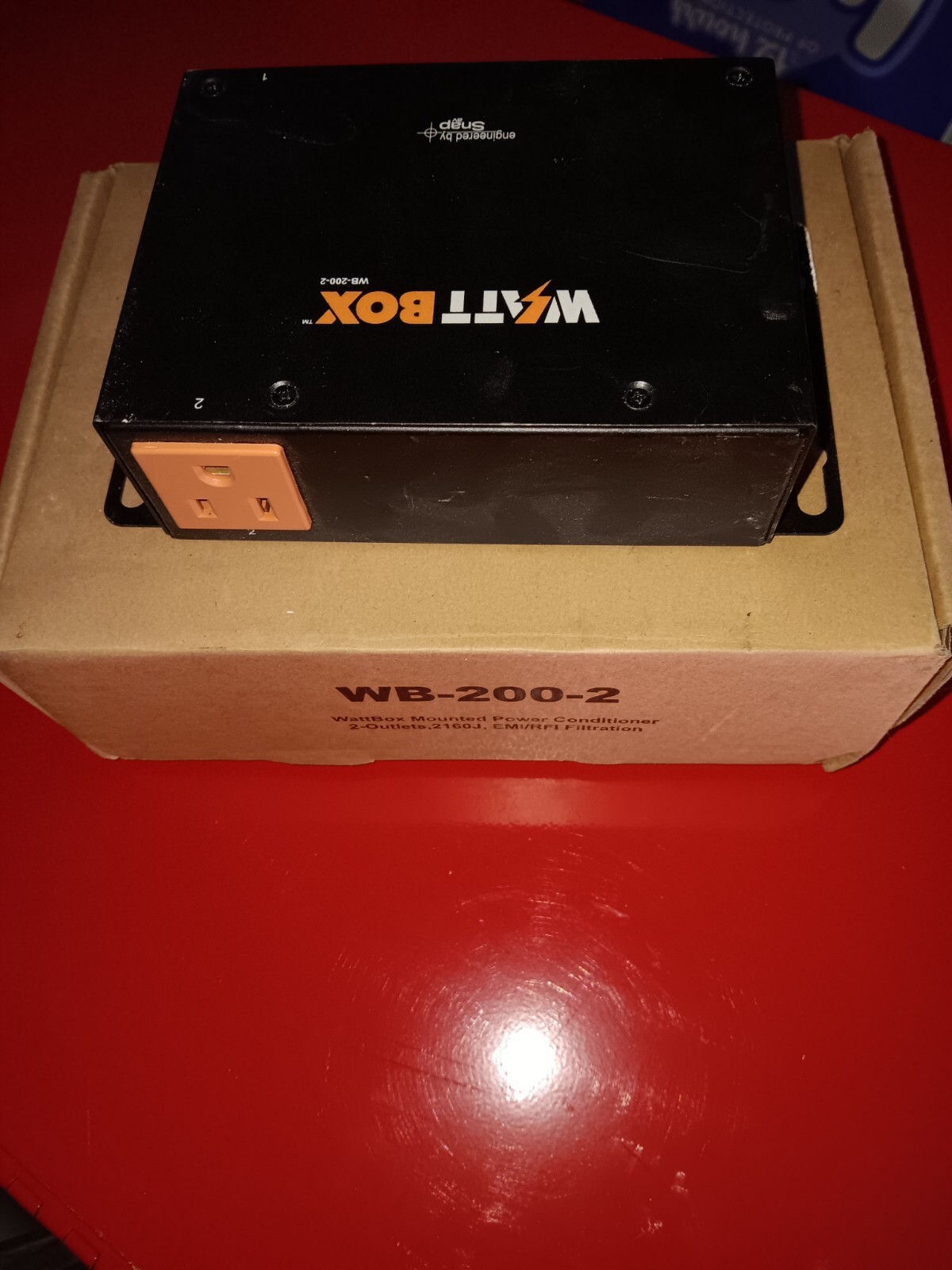 Watt Box WB-200-2 Mounted Power Conditioner 2 Outlets 120V | eBay