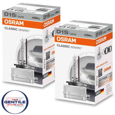 Pair Lamps OSRAM D1S Xenon 66140CLC Volkswagen BMW Audi Mercedes ...