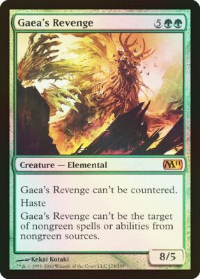 MTG - Gaea's Revenge / Vengeance de Gaia | M11 Magic 2011 [ENG FOIL] | eBay