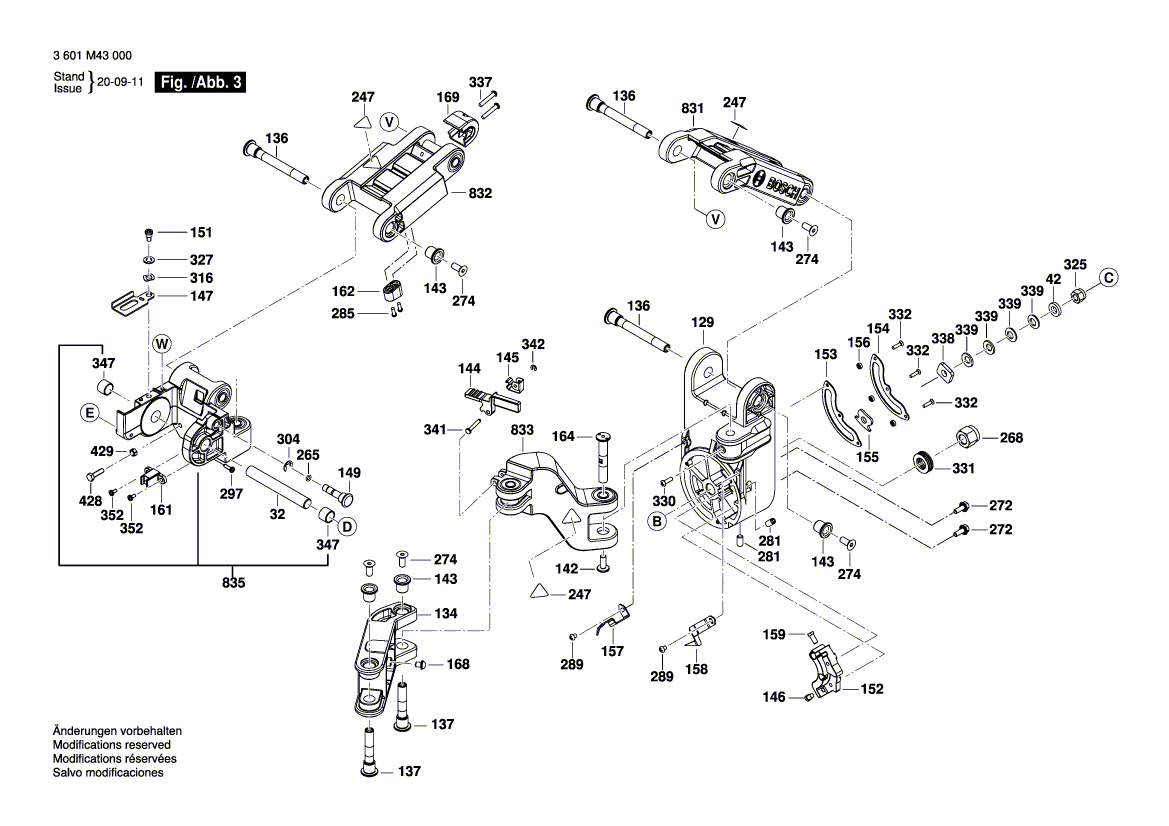 BOSCH Genuine Spare Parts (To Fit: Bosch GCM 18V-305 GDC Mitre Saw) | eBay