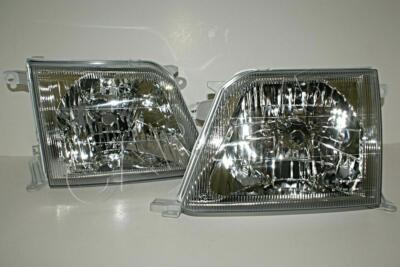 DEPO Headlights Front Lamps Pair For TOYOTA Land Cruiser 90 96-02 81170 ...