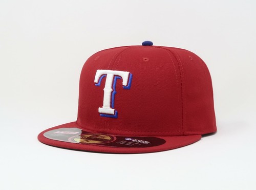 New Era 59Fifty Men Women Hat Texas Rangers Alternate Red On Field ...