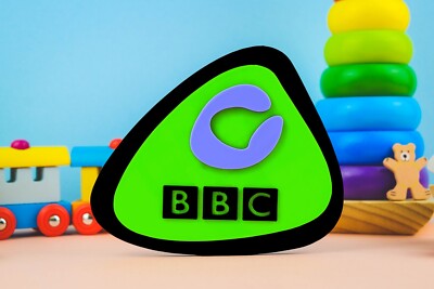 CBBC Logo 3D Printed Stand Sign Pretend Play Kids Toy 20th Century Fox ...