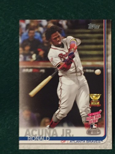 2019 Topps Update Series - Home Run Derby Ronald Acuña Jr. #US271 for ...