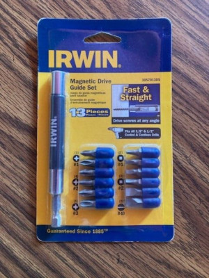 Irwin 13 Piece Industrial Tools 3057013DS Magnetic Drive Guide Set | eBay