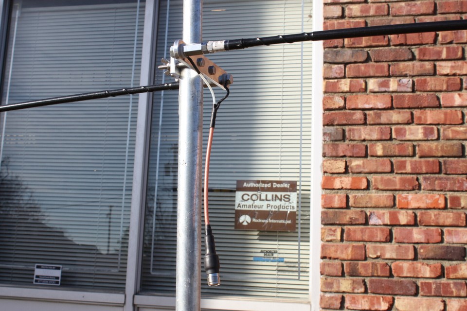 HF Hamstick Mini Dipole Mount for 2 hamstick antennas, for base or ...