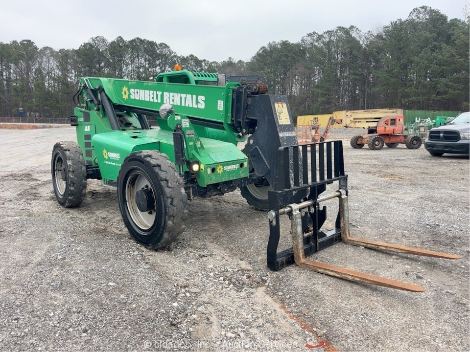 2018 JLG 6042 42' 6,000 lbs Telescopic Reach Forklift Telehandler Aux ...