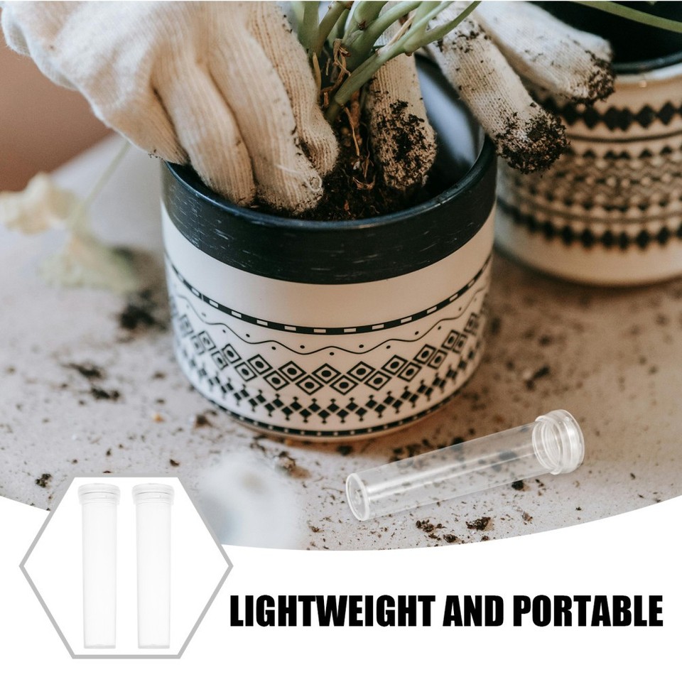 100 Pcs Flower Tube Floral Water Tubes Small Arrangement Holders | eBay ...