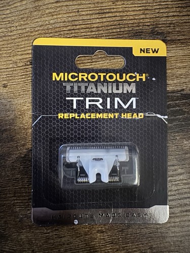 MicroTouch Titanium TRIM Replacement Blade (Blade Only) Brand New ...