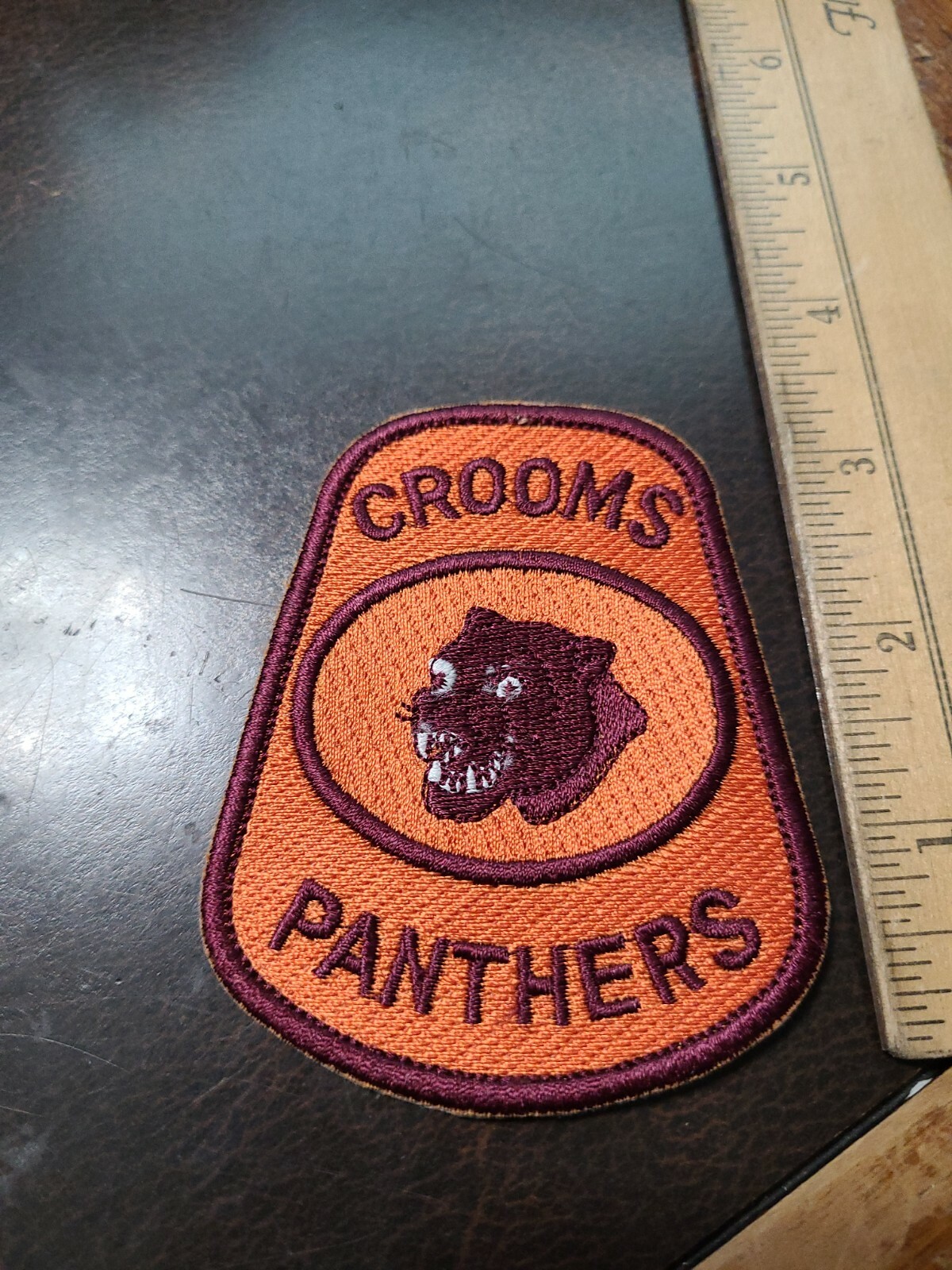Vintage High School ROTC Patch Crooms Panthers | eBay