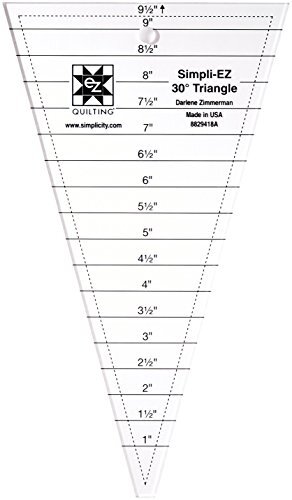 30 Degree Triangle Ruler, White | eBay