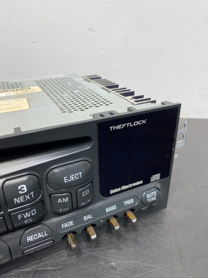 2000 CORVETTE C5 OEM RADIO HEAD UNIT ASSEMBLY USED | eBay