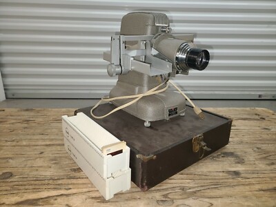 Vintage TDC Vivid Slide Projector Model D Selectron Semimatic W/ Baja ...