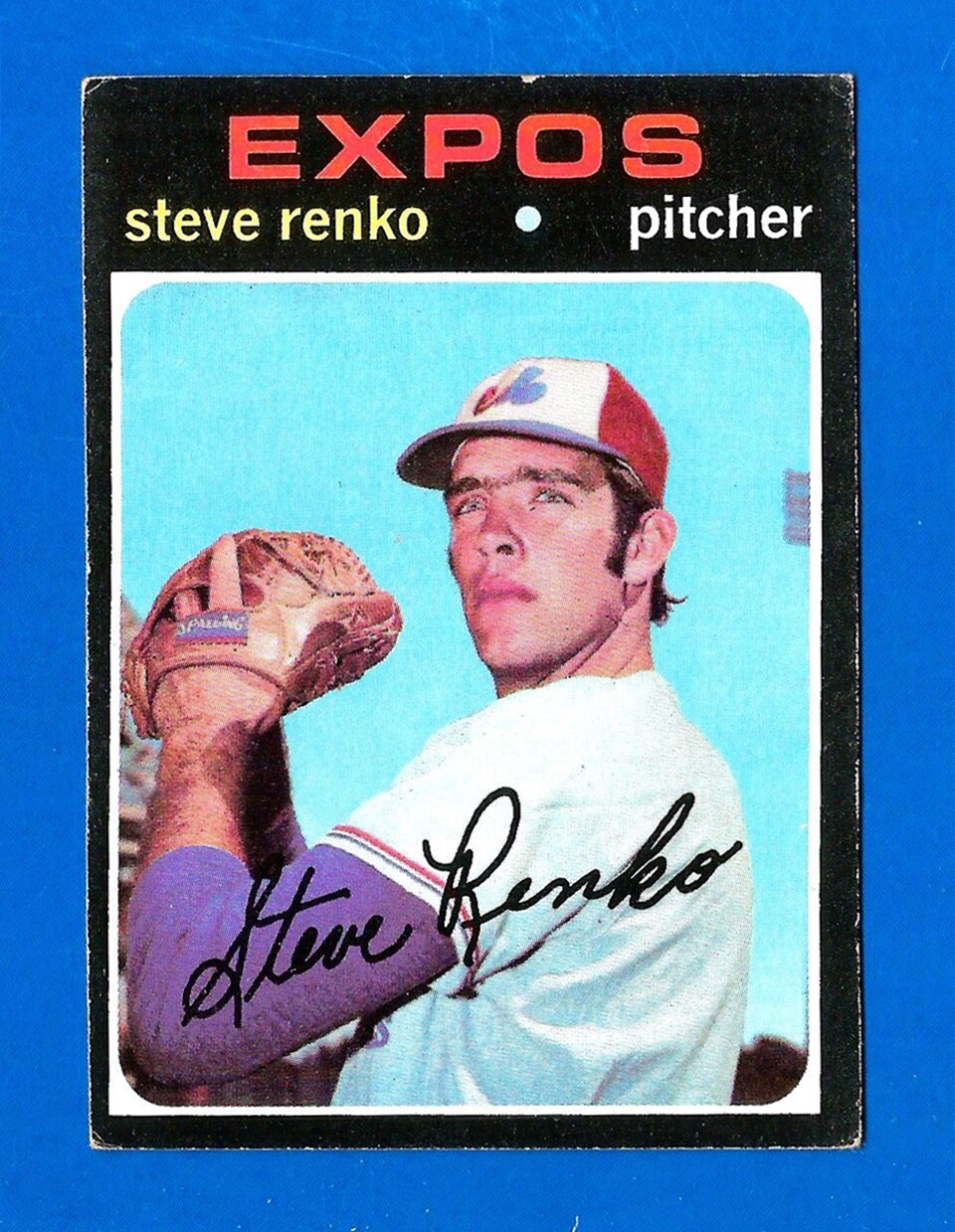 1971 Topps BASEBALL SET BREAK #209 STEVE RENKO MONTREAL EXPOS (JP2) | eBay