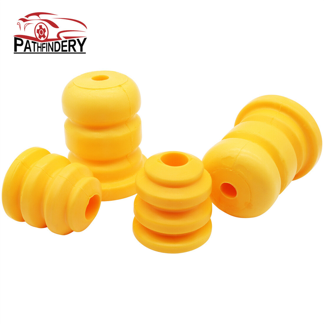 4 * For Cadillac Chevy GMC Truck Front + Rear Position Control Arm Bump ...