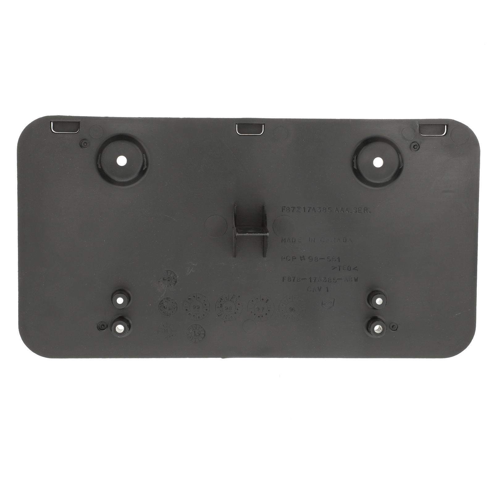 1998 1999 2000 Ford Ranger Front License Plate Bracket OEM BRAND NEW ...