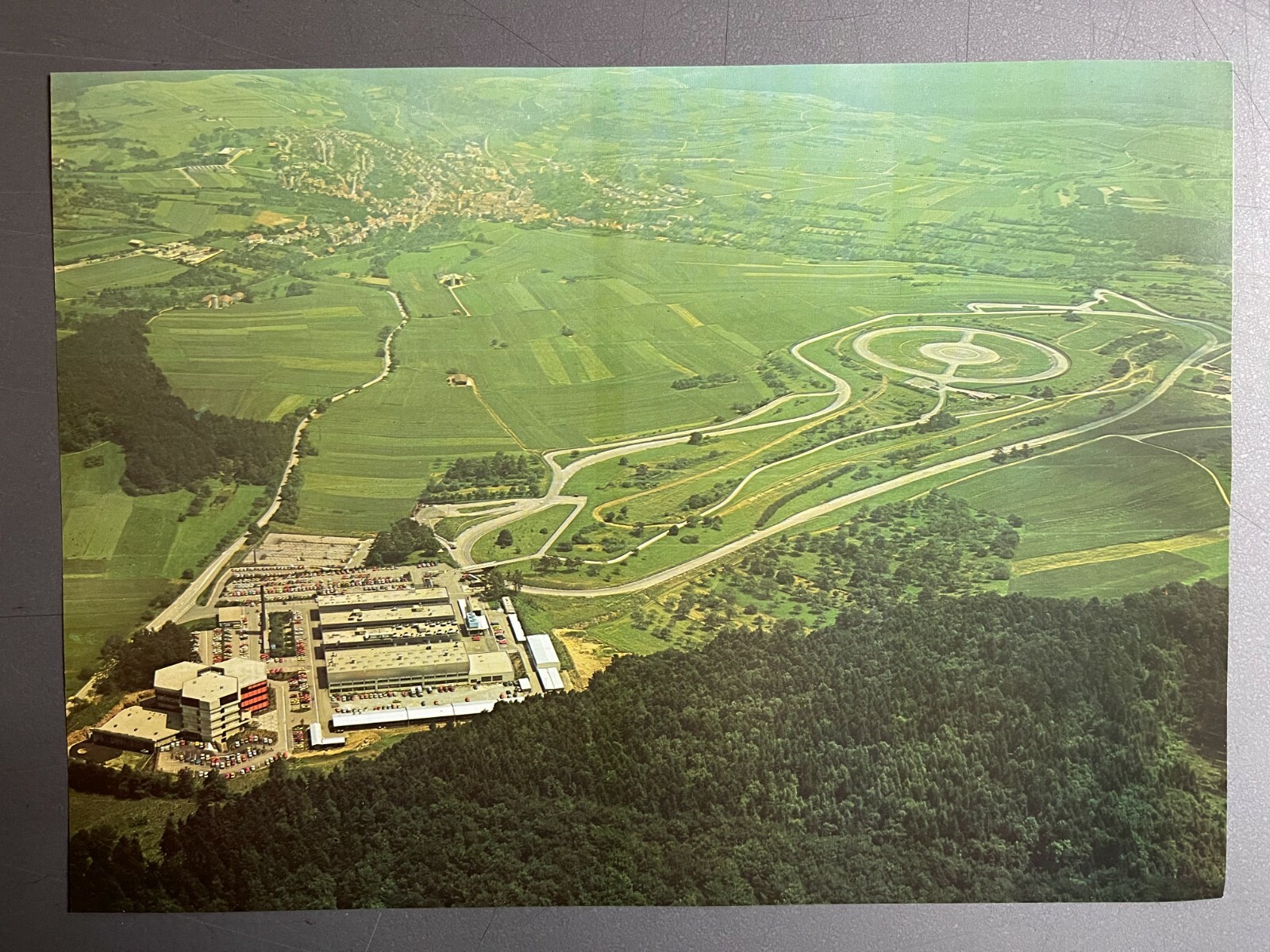 Porsche Test Track Picture, Print, Poster RARE!! Awesome L@@K | eBay