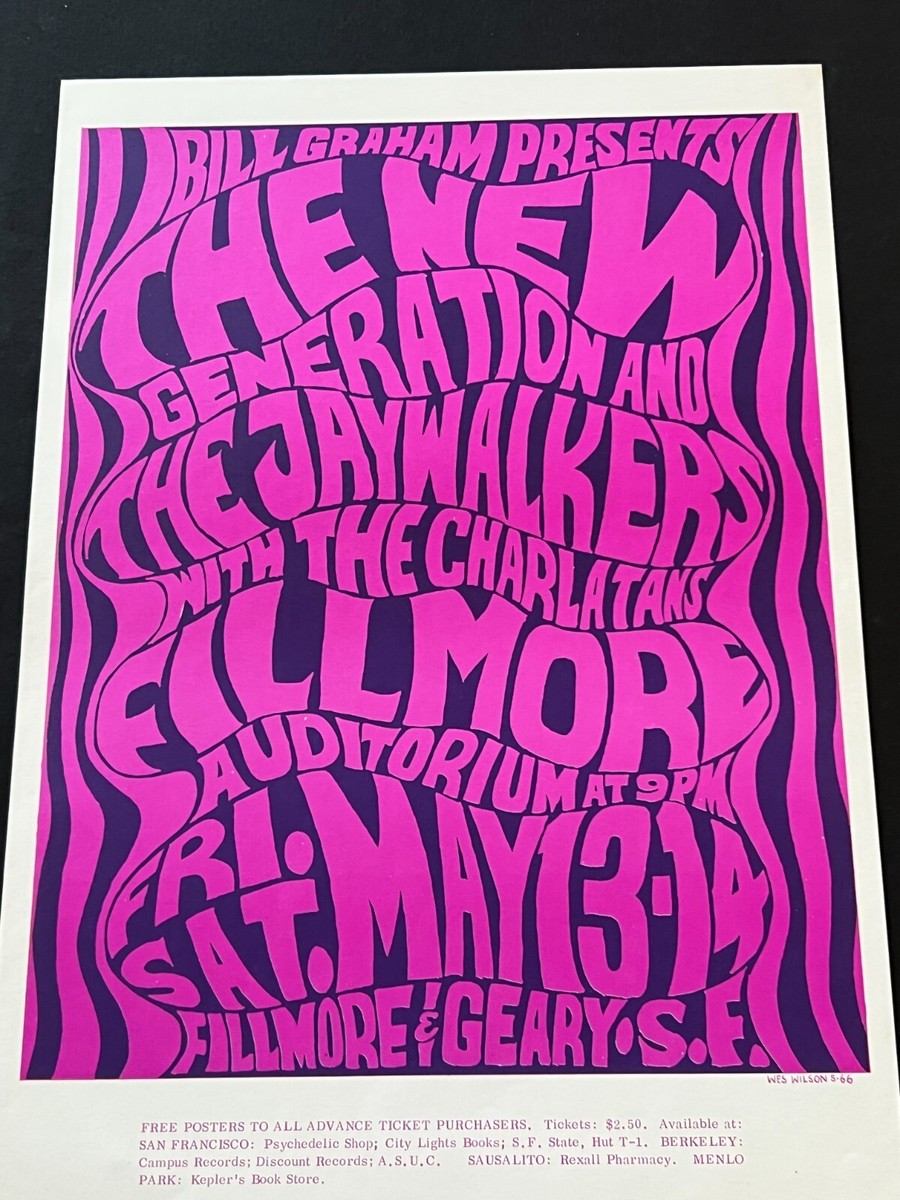 Wes Wilson Poster