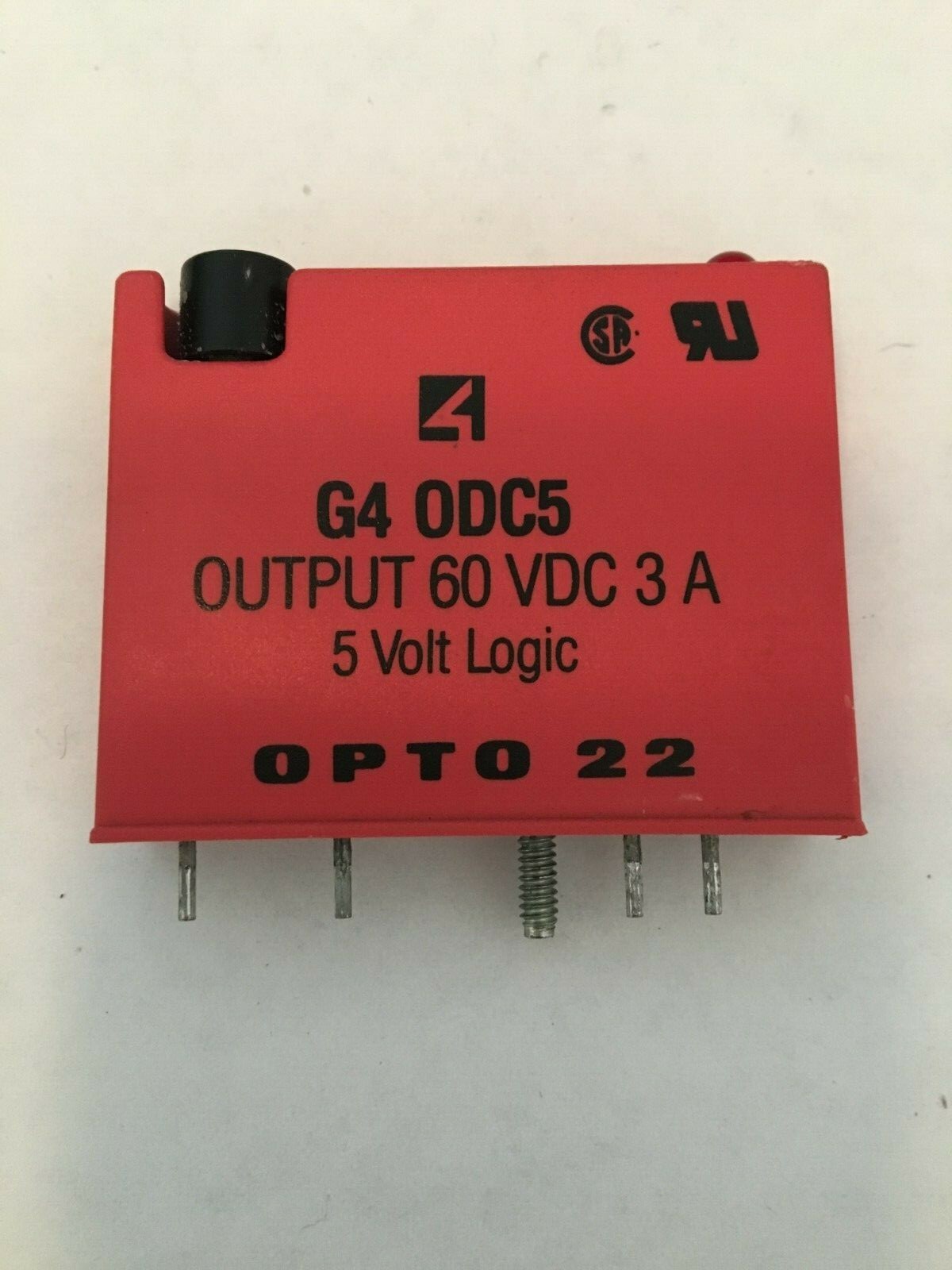 Opto 22 G4-ODC5/0DC5/G4ODC5/G40DC5 G4 0DC5 3A 60V 5V logic Solis State ...