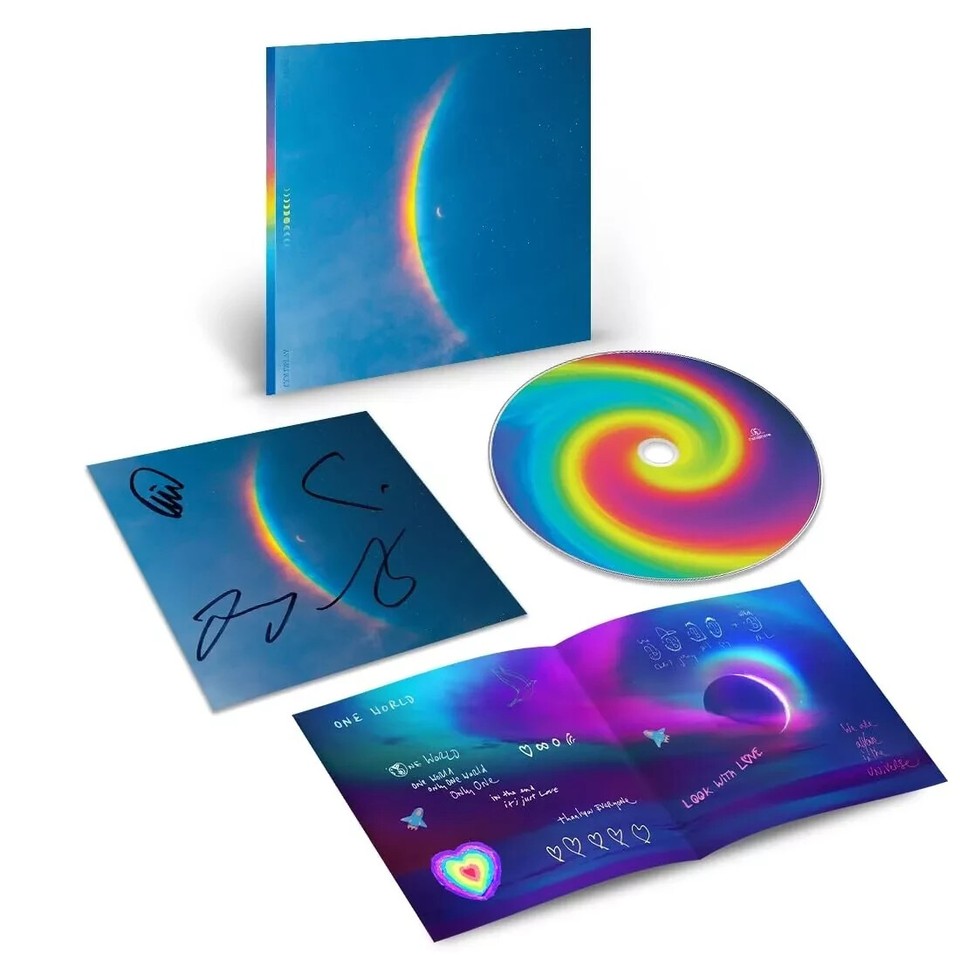COLDPLAY *Moon Music (EcoCD) (Includes Signed Art Card) *BRAND NEW ...