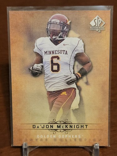 2012 SP Authentic Canvas Collection Da'Jon McKnight #CC-21 Rookie RC | eBay