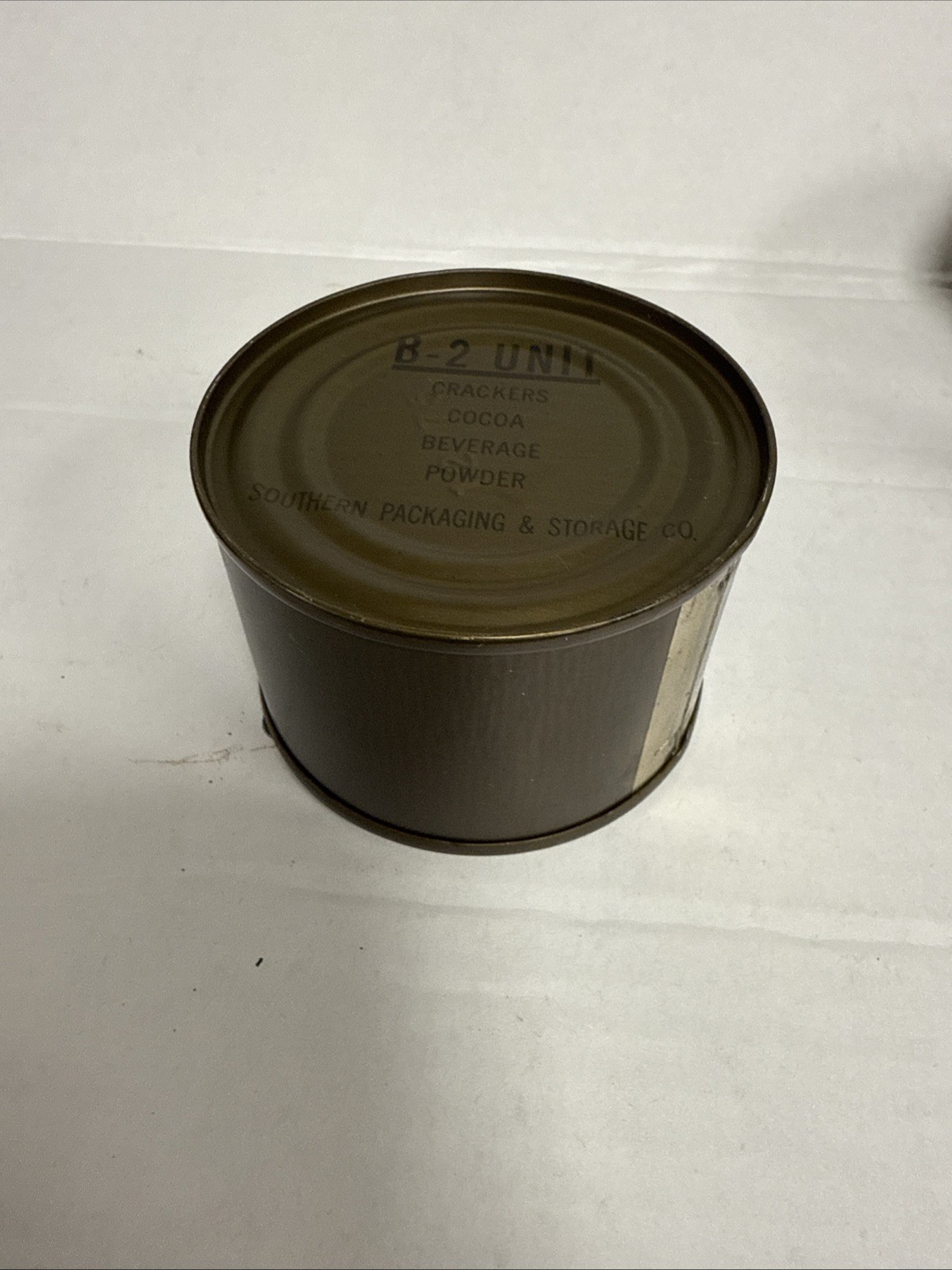 Original US Korean / Vietnam War B-2 Unit C Ration Can Sealed | eBay