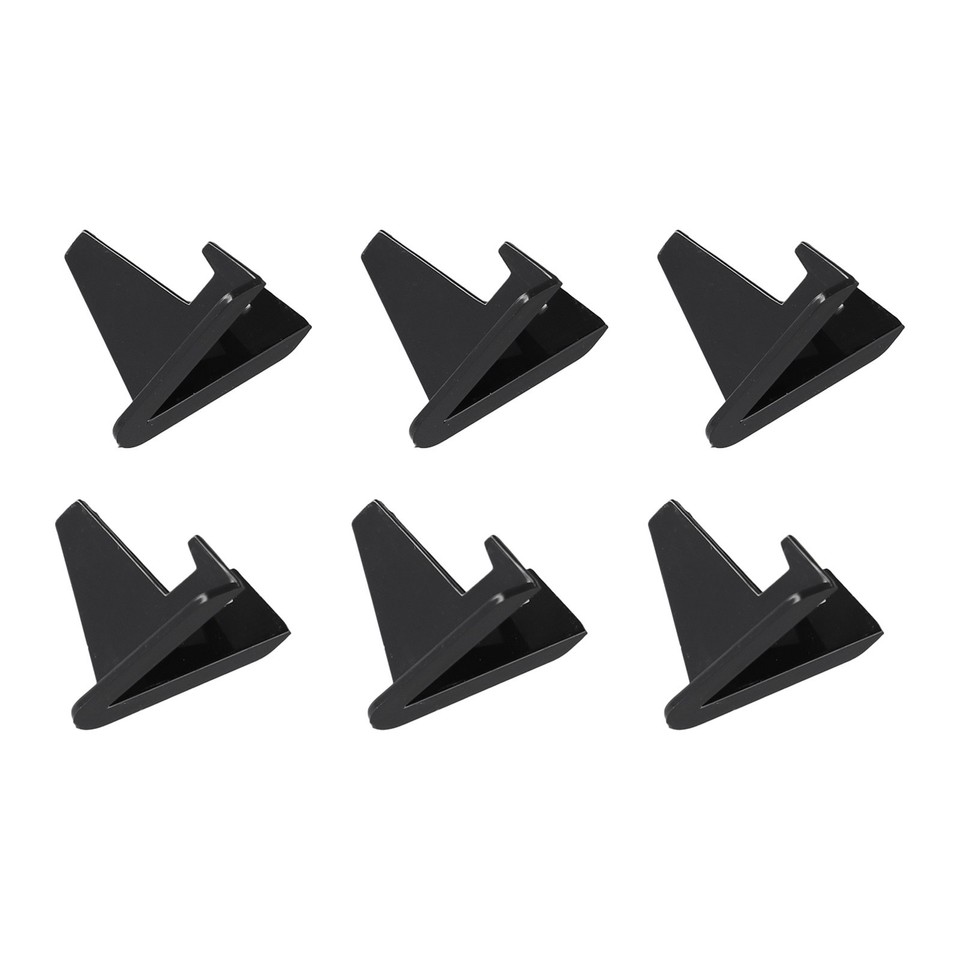 10PCS Black Acrylic Coin Display Stand Triangle Shape for Collectibles ...