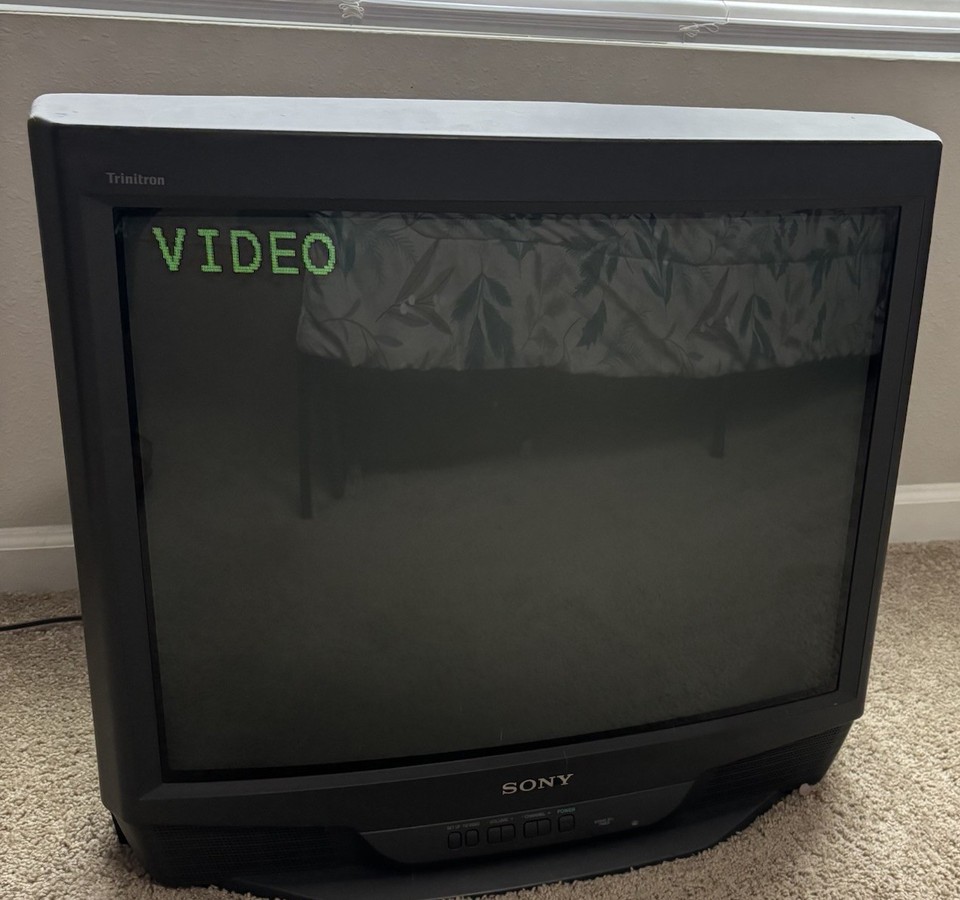 Sony Trinitron KV-27S42 CRT TV with remote control | eBay