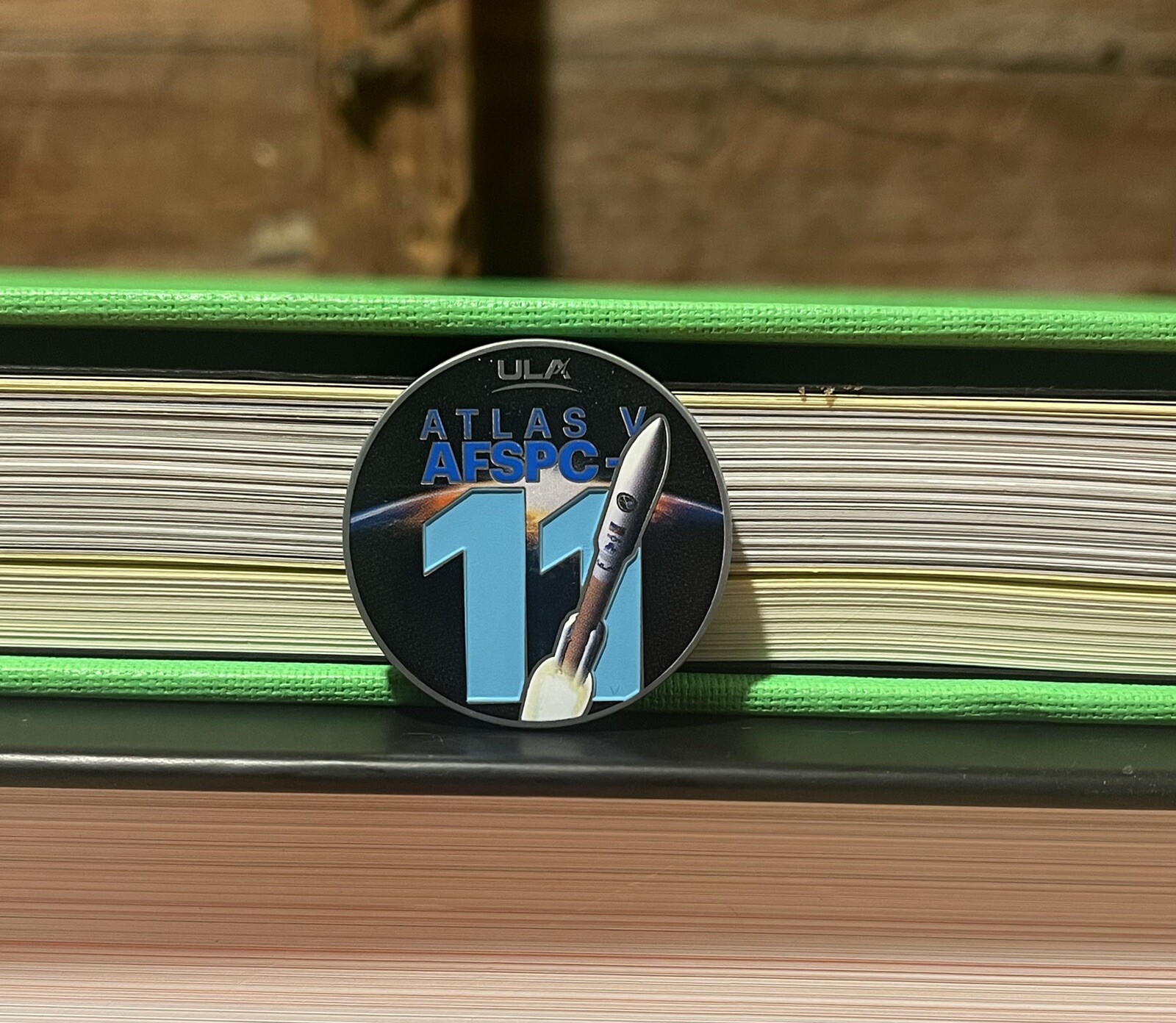 United Launch Alliance Atlas V AFSPC-11 Launch Coin Approx 1.25 ...