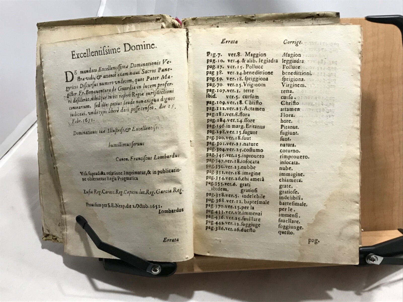 1662 Discorsi Panegirichi del Reverend Michel’Angelo Catalano Vellum | eBay