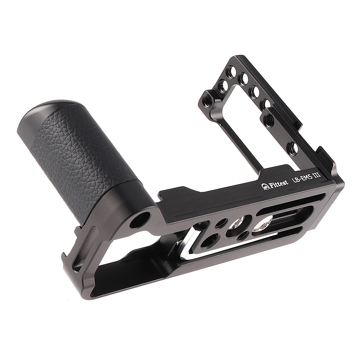 Vertical L Bracket Tripod QR Plate Base+Handle Grip LB-EM5III for ...
