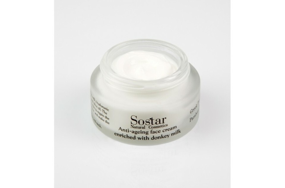 Sostar Donkey Milk Anti ageing Face Cream Skin Care Greek Cosmetics ...