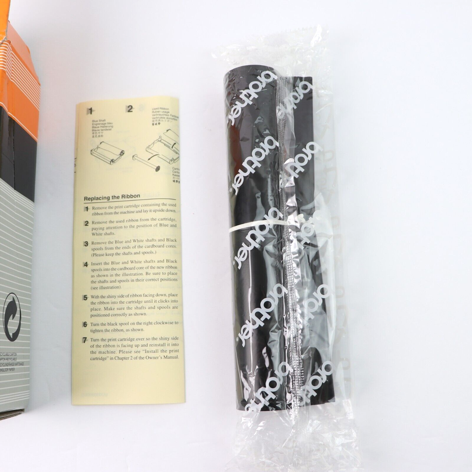 Genuine Brother PC-302RF Refill Fax Ribbon *** 1 Ribbon Only *** | eBay