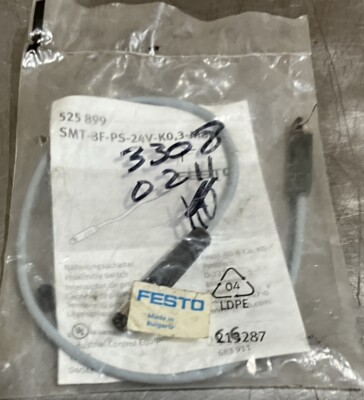 1PC FESTO SMT-8f-A-PS-24V-E-0,3-M8D 574334 Magnetic Switch Sensor New ...