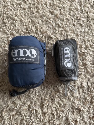 ENO TechNest Hammock Midnight Blue + Eno Helios XL Ultralight ...