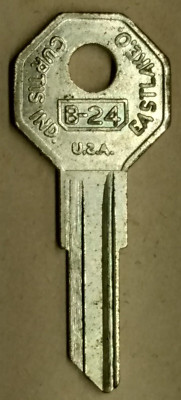 NOS Single Original Uncut Curtis Key Blank ~ B24 ~ H98NP ~ HBR3 | eBay