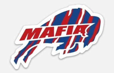 Buffalo Bills MAFIA Premium Vinyl STICKER - NFL Fans of The Buffalo ...