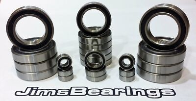 Boom Racing BRX01 Gearbox & transmission rubber sealed bearing kit Jims ...