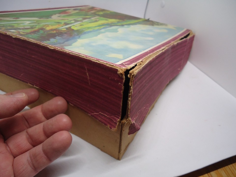 RARE 1950's Tippco #795 US Zone Germany Wind Up Cars Race Track With ...