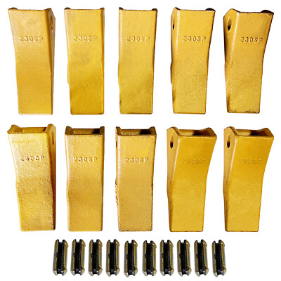 230SP Bucket Teeth with TF23P Flex Pins for 23 230 Series Excavators ...