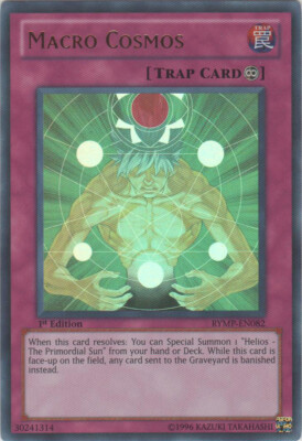 Macro Cosmos - RYMP-EN082 - Ultra Rare - 1st Edition Lightly Played ...