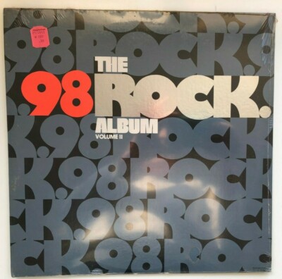 The 98 Rock Album Volume II LP Record Tampa FL Local Bands 1980 New ...