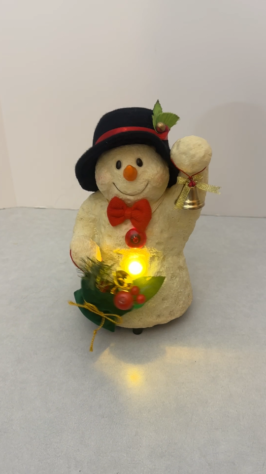 Vintage Rubber Snowman - Sings "Frosty the Snowman" - Rare Item | eBay