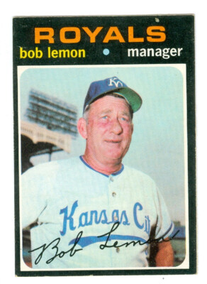 1971 O-PEE-CHEE # 91 BOB LEMON ROYALS NR MINT 90 CENTS SHIPPING * | eBay
