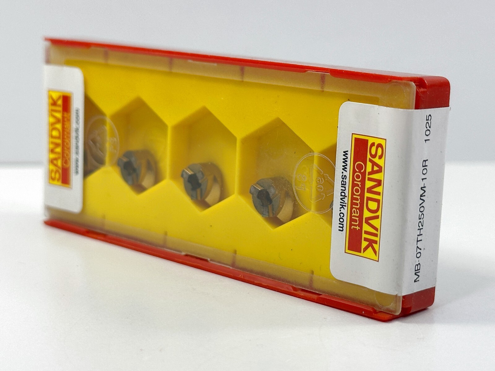 SANDVIK MB-07TH250VM-10R New Carbide Threading Inserts Grade 1025 5pcs ...