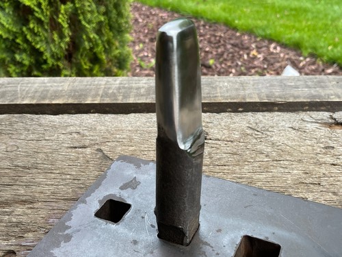 Heavy Duty Hand Forged Blacksmith/Anvil/Forge Hot Punch Slotting Hardy ...