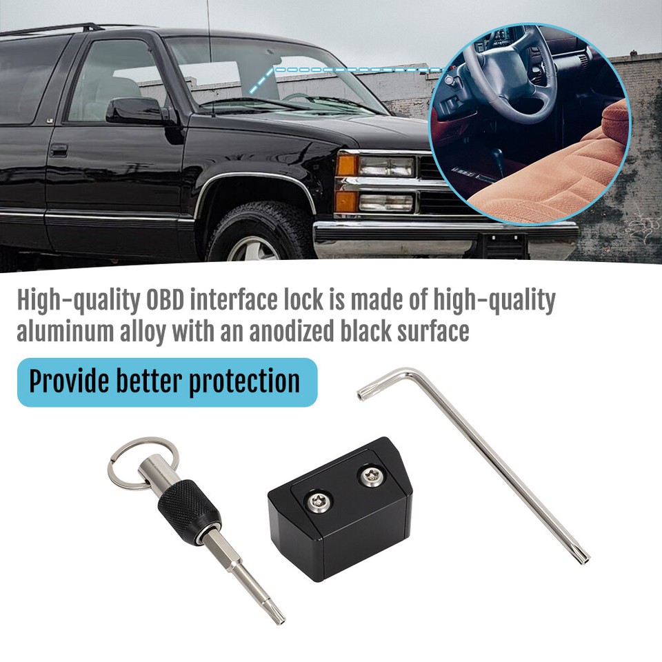 ODB 2 Port Security Anti-theft Lock Tool Access to OBD Connector For ...