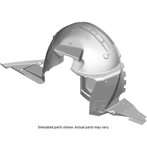 Genuine GM Passenger Side Front Wheelhouse Liner with Nuts and Bolts ...